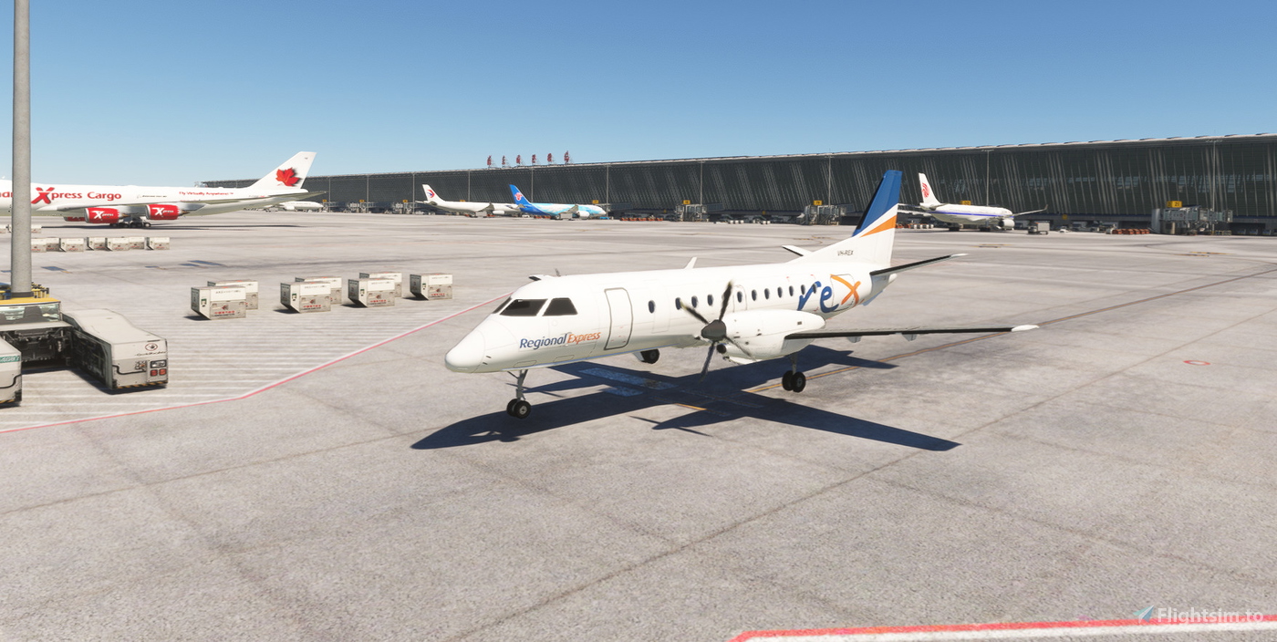 Saab 340 aircraft for MSFS2020 4K for Microsoft Flight Simulator | MSFS