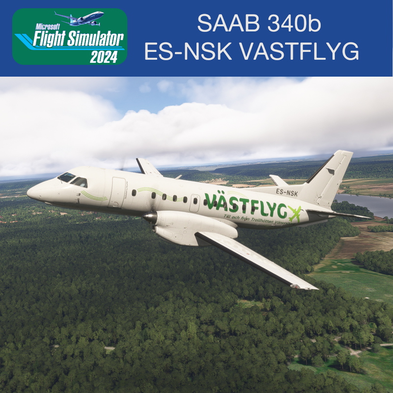Microsoft Saab 340B Liveries for Microsoft Flight Simulator | MSFS