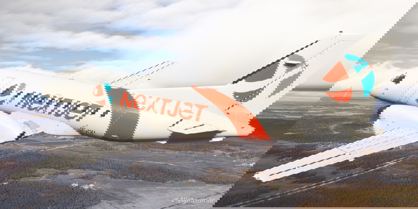 SAAB 340 SE-KXI NEXTJET for Microsoft Flight Simulator | MSFS