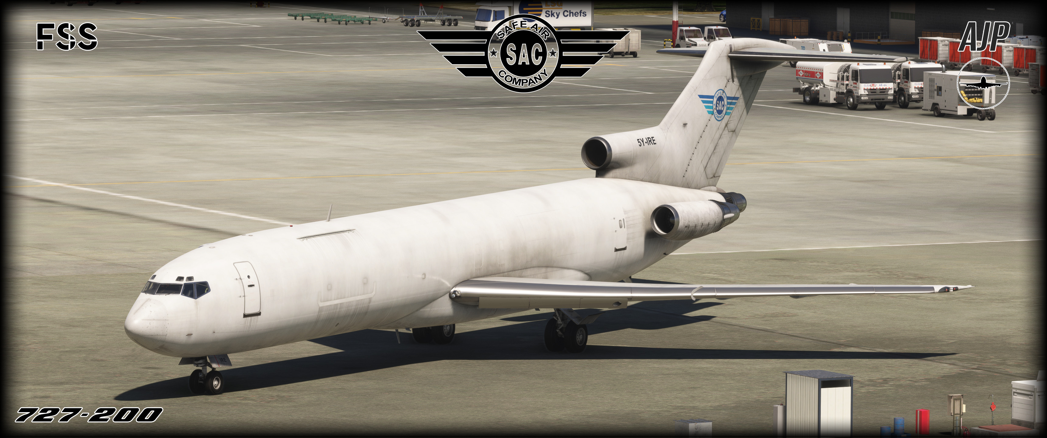 Safe Air Company - 5Y-IRE - Boeing 727-200F - MSFS Add-on - Flightsim.to