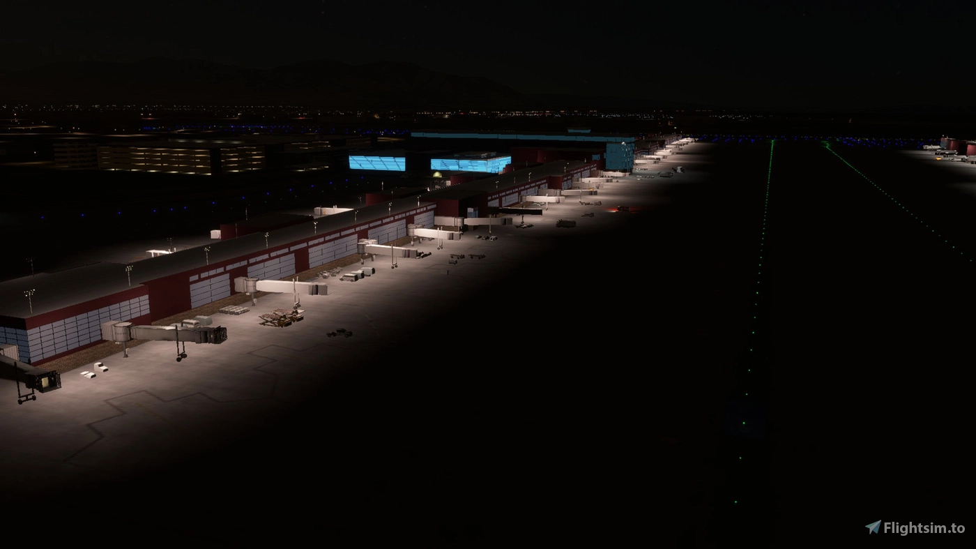 Salt Lake City International, Custom Scenery for Microsoft Flight ...