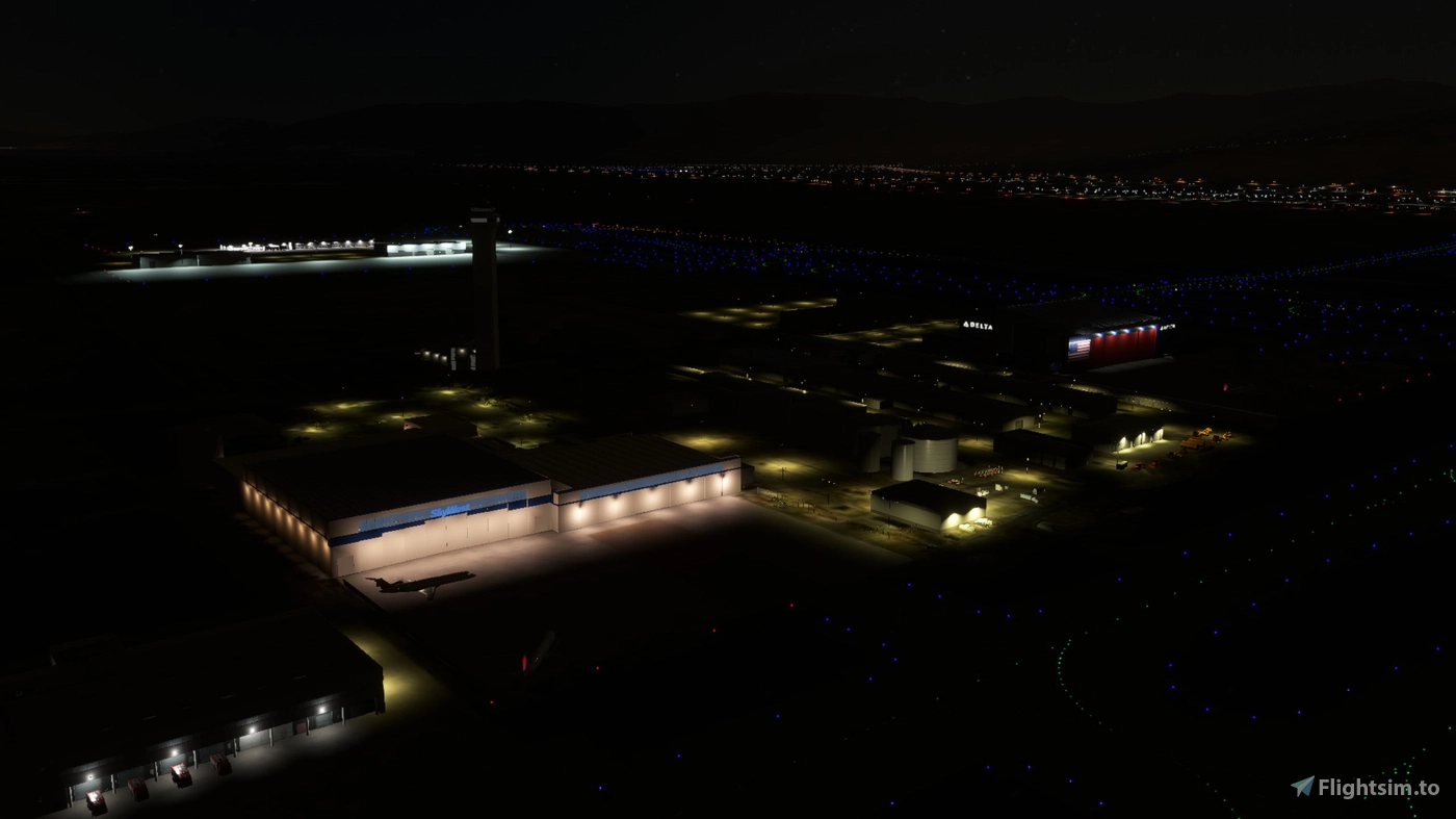 Salt Lake City International, Custom Scenery for Microsoft Flight ...