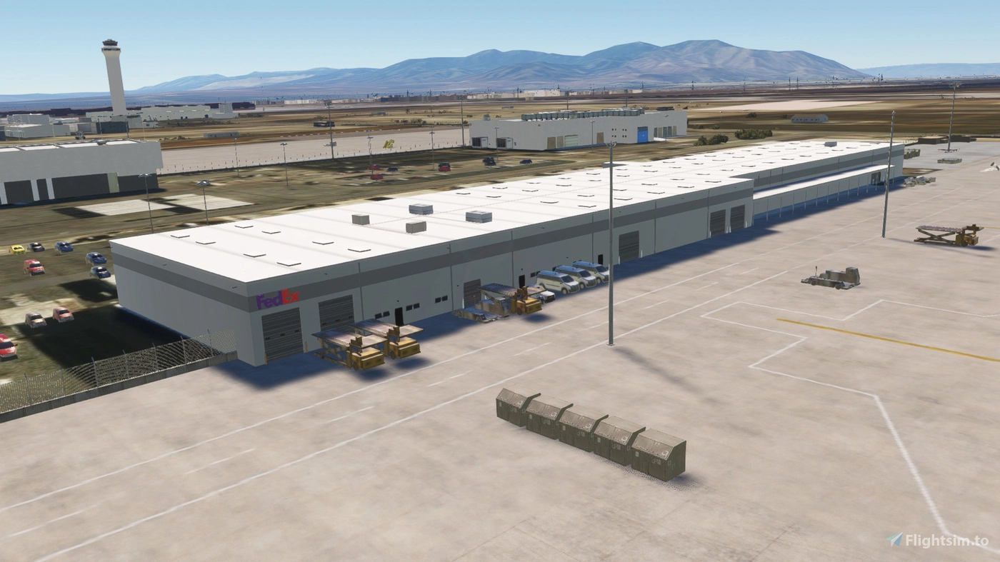 Salt Lake City International, Custom Scenery for Microsoft Flight ...