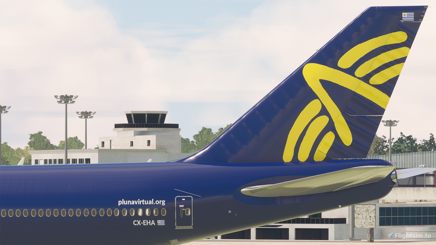 Salty Boeing 747-8i — PLUNA for Microsoft Flight Simulator | MSFS