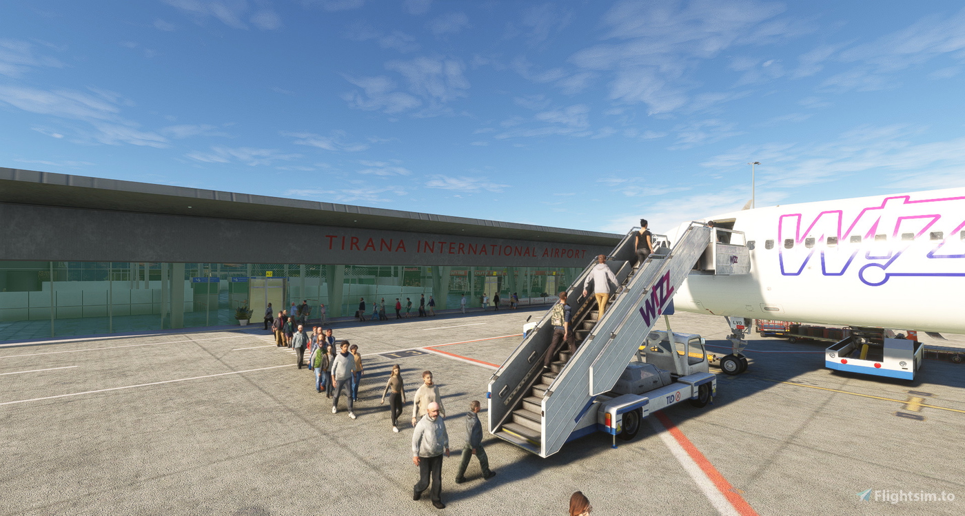 Salvuz LATI Tirana International AIrport Gsx Profile para Microsoft ...