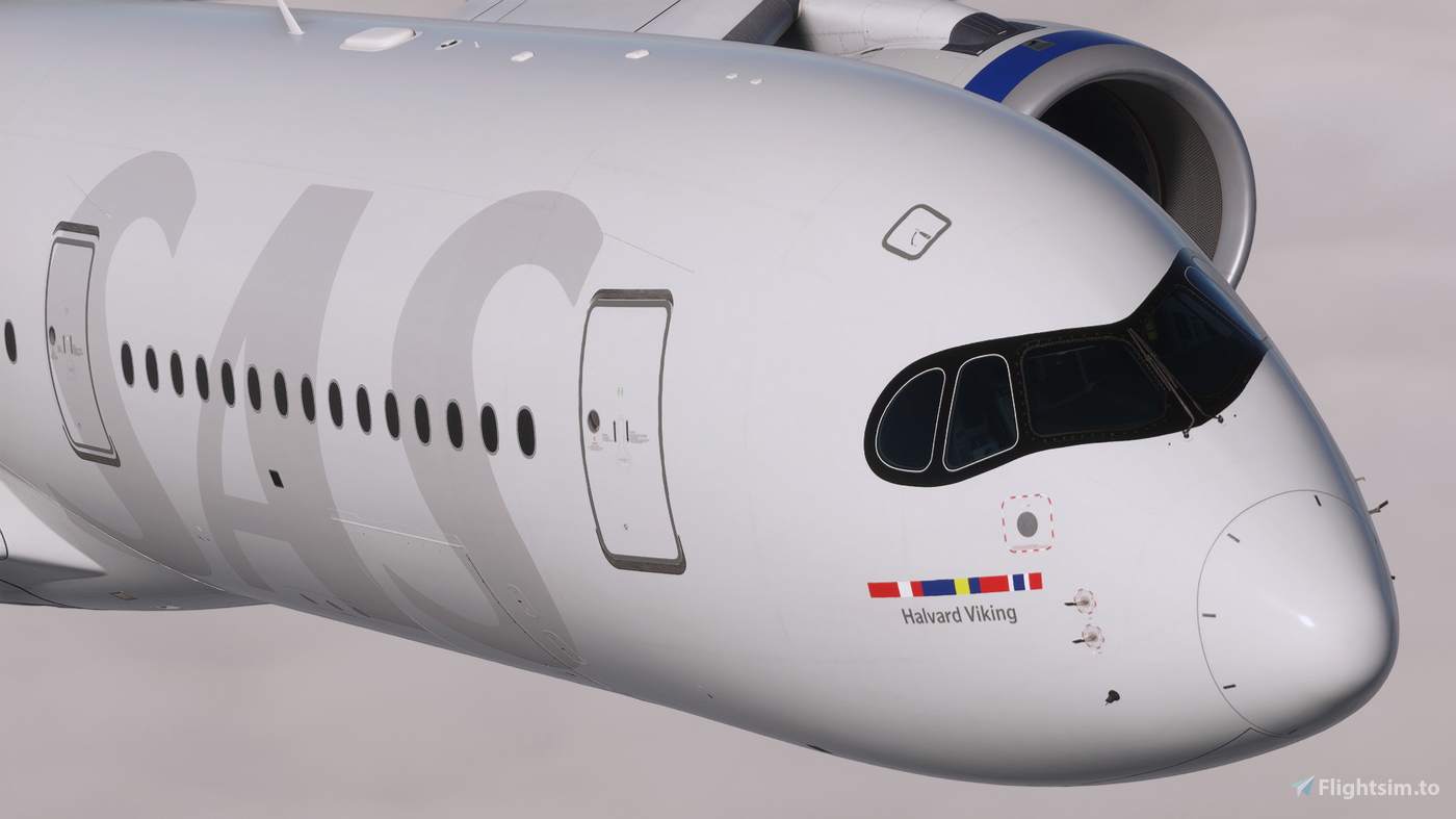 SAS [Fleet] - IniBuilds A350-900 para Microsoft Flight Simulator | MSFS