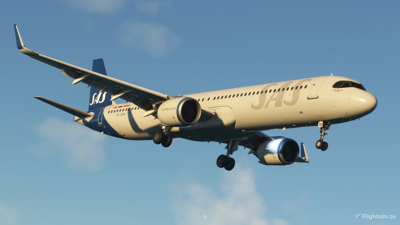 SAS A321LR Pack for Microsoft Flight Simulator | MSFS