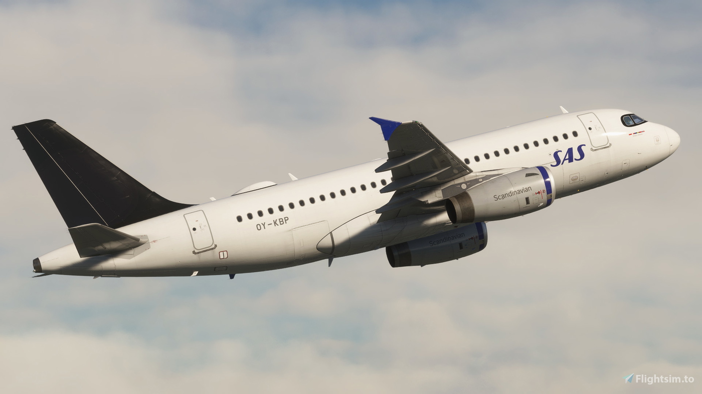 SAS (Fleet) - Fenixsim A319 IAE for Microsoft Flight Simulator | MSFS