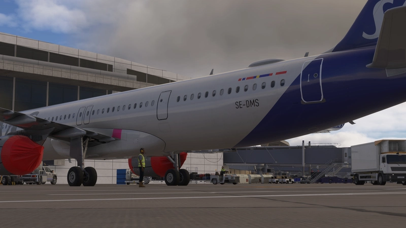 SAS Pack for A321LR | 8K for Microsoft Flight Simulator | MSFS