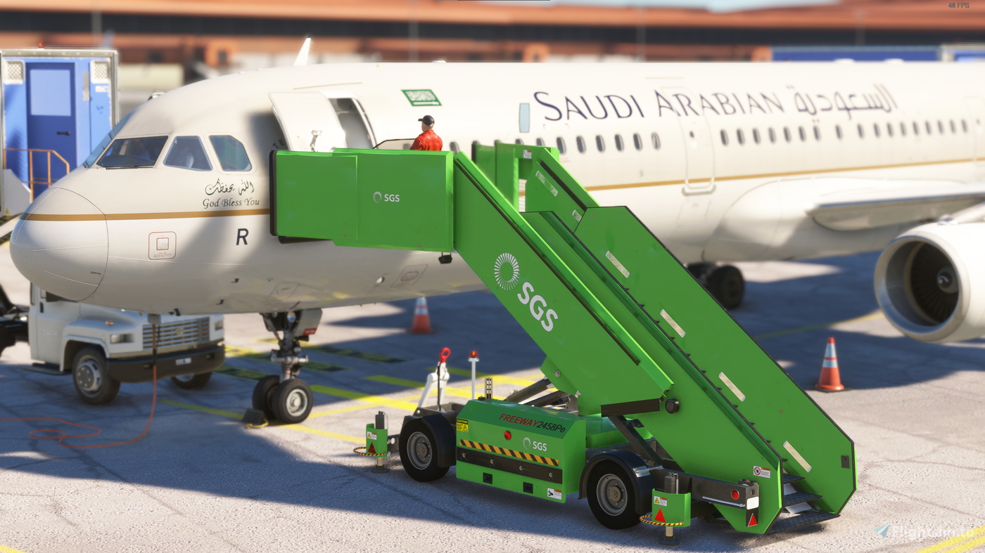 Saudi Ground Services (SGS) livery's For GSX ground services version 4 ...