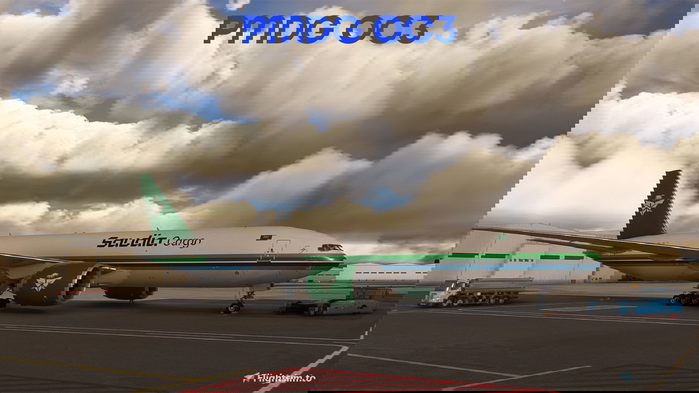 Saudia Cargo HZ-AK74 PMDG B777F for Microsoft Flight Simulator | MSFS