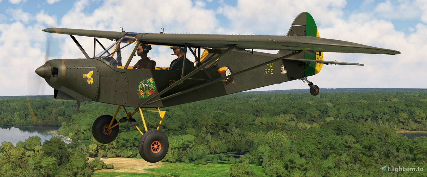 Savage Cub Recife PU-RFE v2 (updated) for Microsoft Flight Simulator | MSFS
