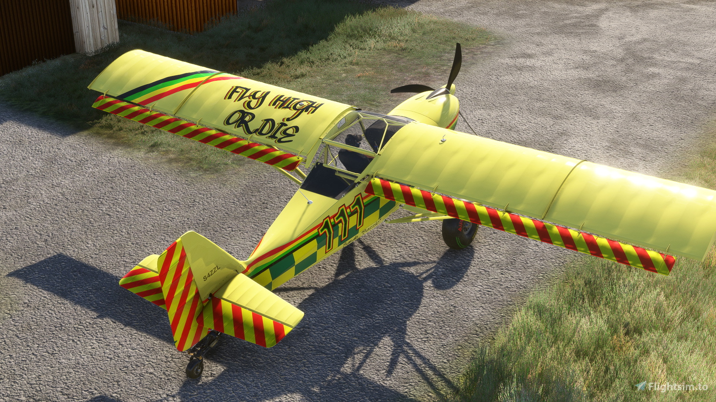 Sazzle 111 Kitfox ESTOL Livery for Microsoft Flight Simulator | MSFS