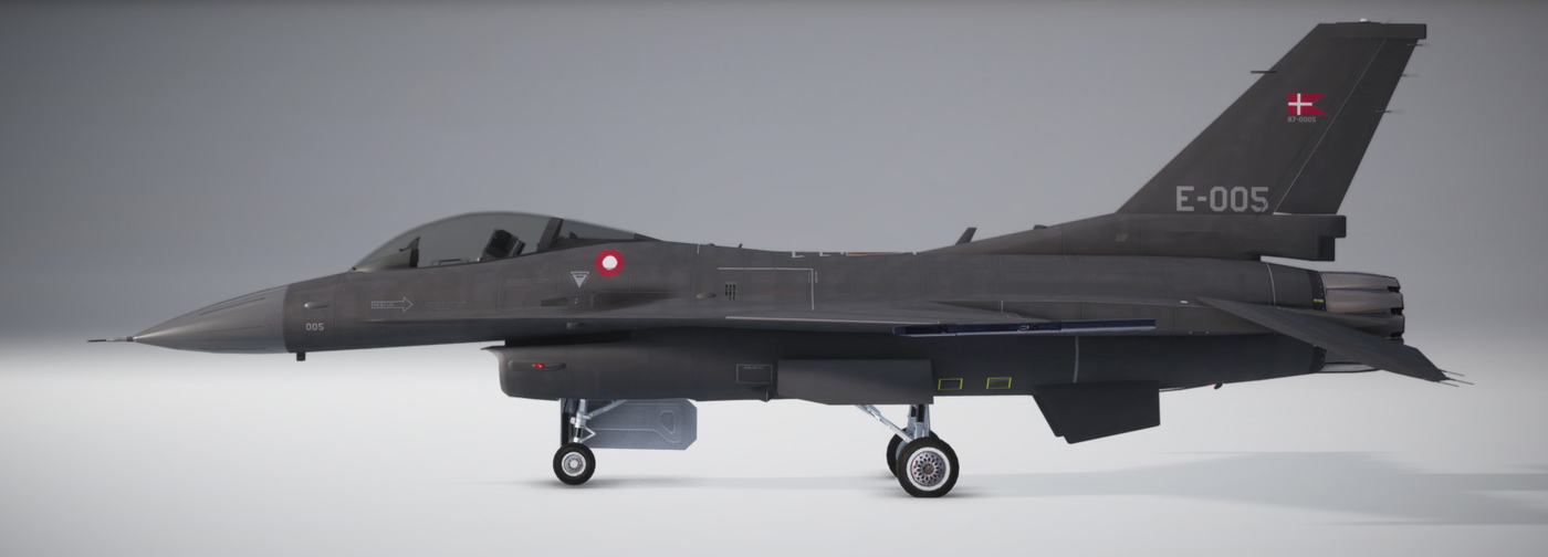 SC Designs F-16 RDAF E-005 (Have Glass scheme) для Microsoft Flight ...