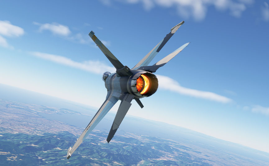SC Designs F-16 Afterburner color change F16 voor Microsoft Flight ...