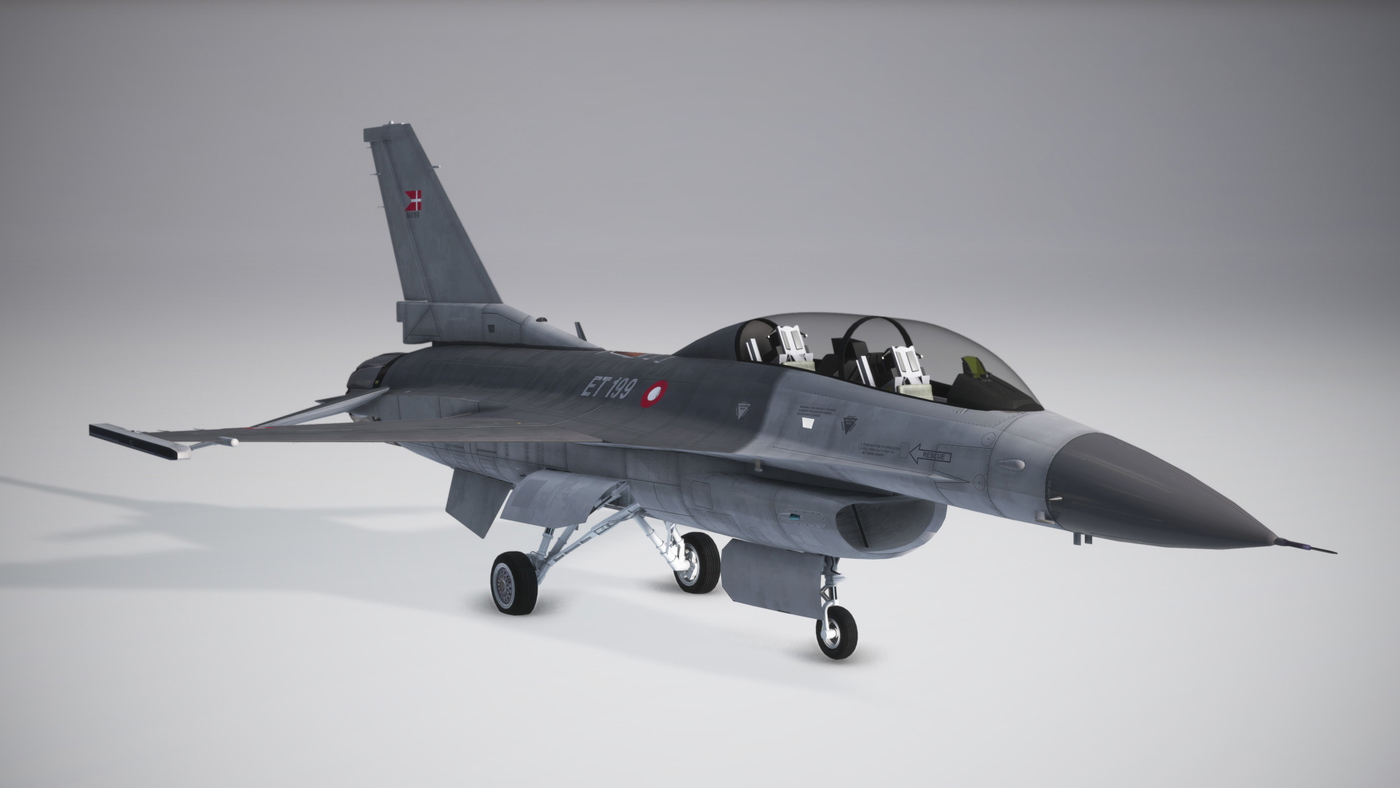 SC Designs F-16 RDAF F-16BM Livery Package pour Microsoft Flight ...
