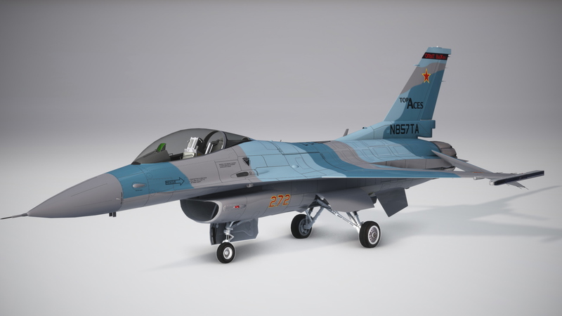 SC Designs F-16 Top Aces Fulcrum Scheme for Microsoft Flight Simulator ...
