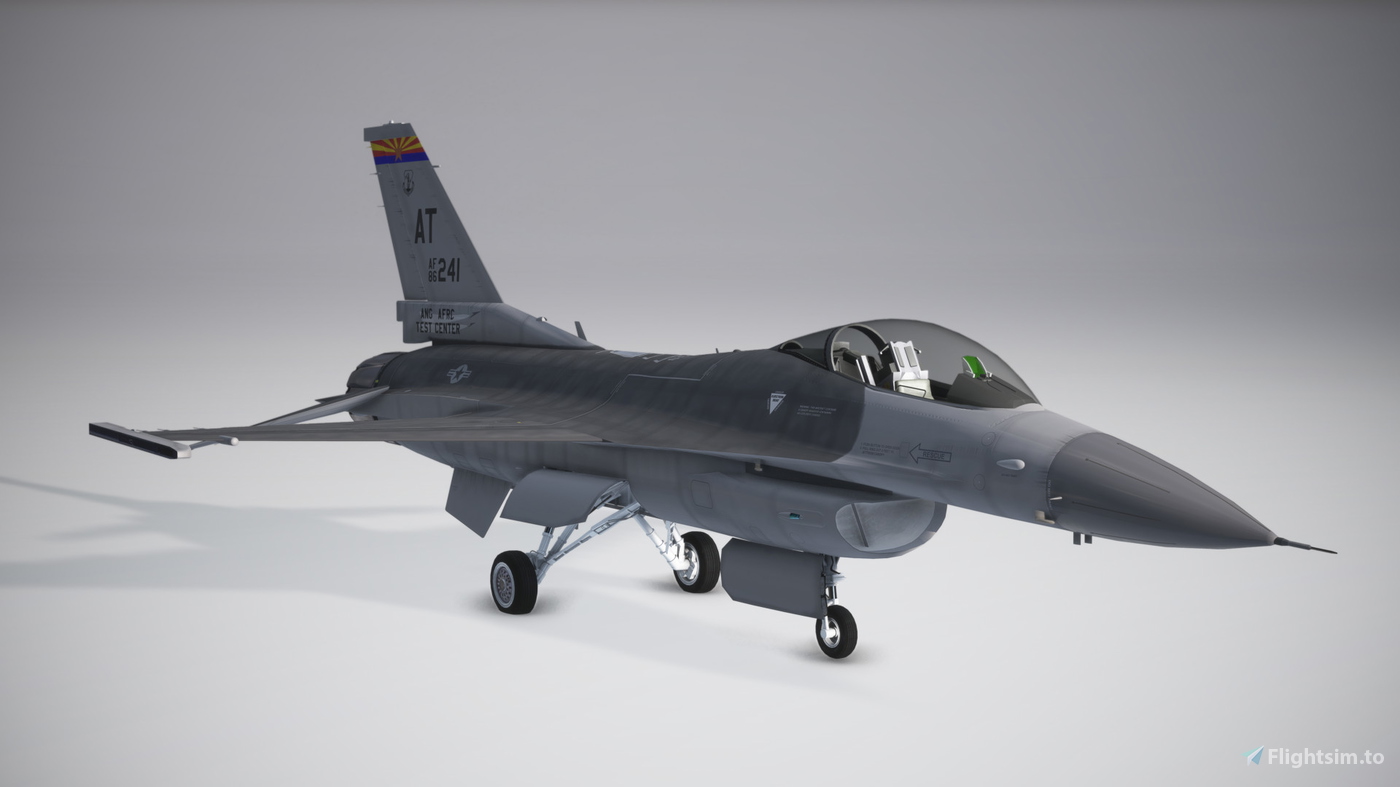 SC Designs F-16C Air National Guard Air Force Reserve Command Test ...