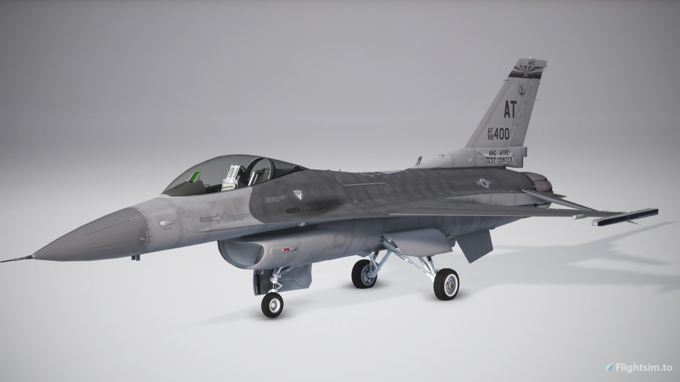 SC Designs F-16C Air National Guard Air Force Reserve Command Test ...