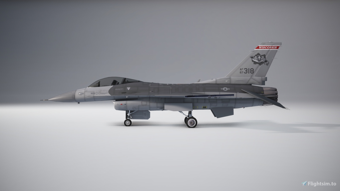 SC Designs F-16C 115th Fighter Wing, Wisconsin ANG (4-pack) for ...
