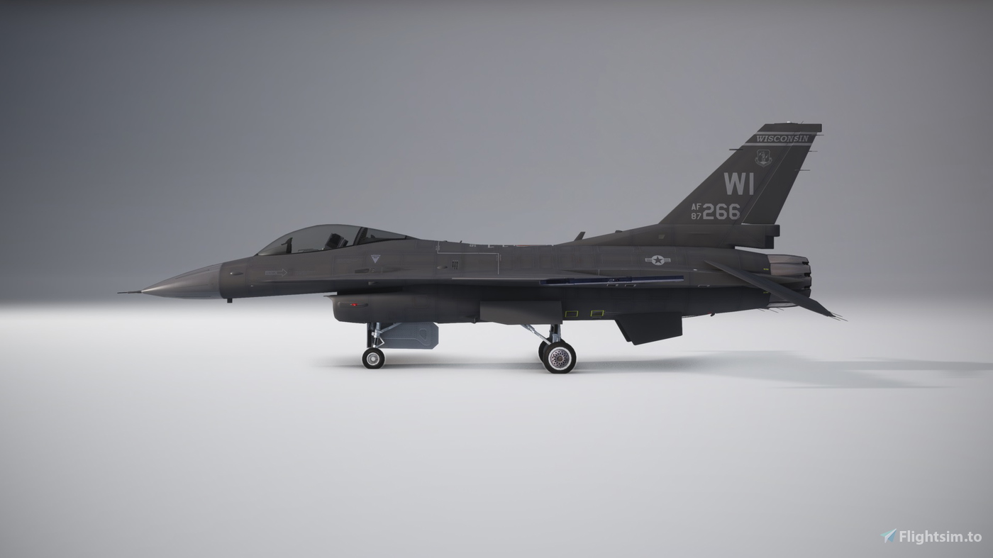 SC Designs F-16C 115th Fighter Wing, Wisconsin ANG (4-pack) for ...