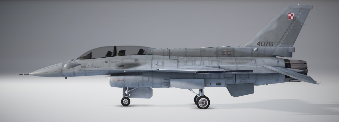SC Designs F-16D Polish Air Force pour Microsoft Flight Simulator | MSFS