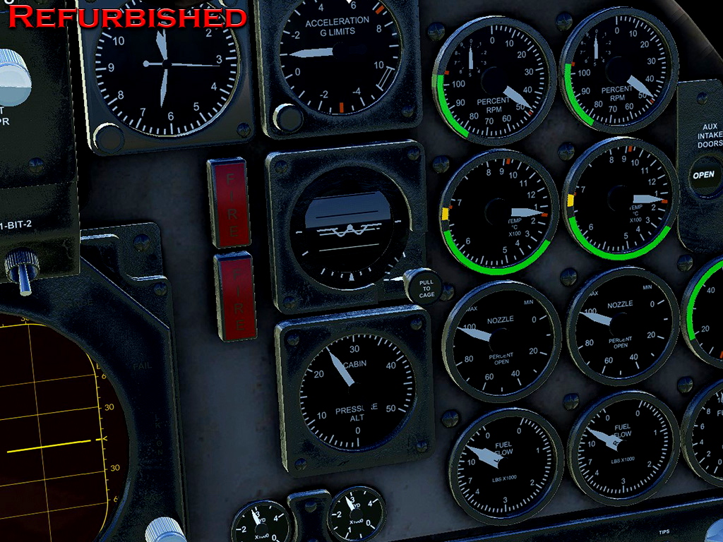 SC Designs F-5E Tiger II Cockpit Refurbished for Microsoft Flight ...