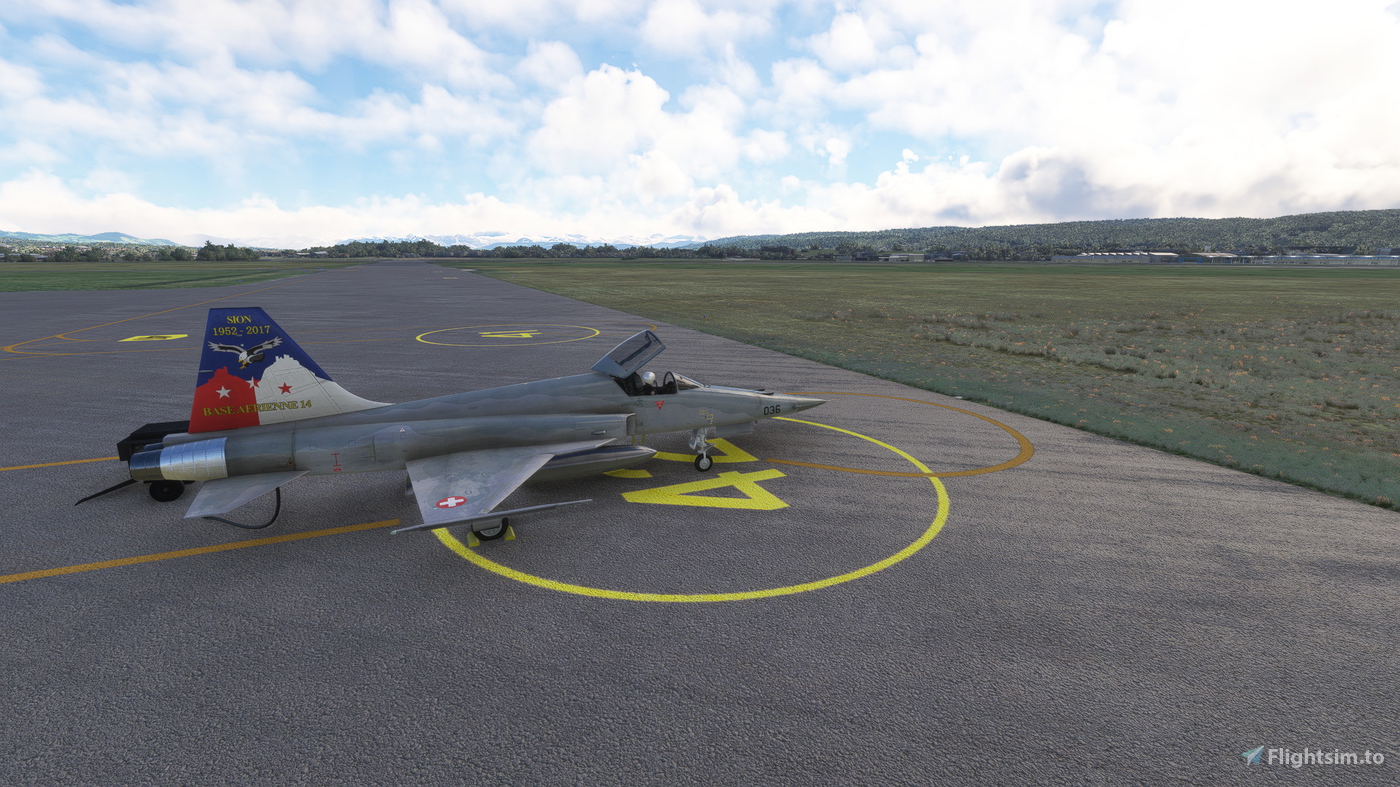 SC Designs F-5E Tiger II Swiss Air Force J-3036 grey and special tail ...