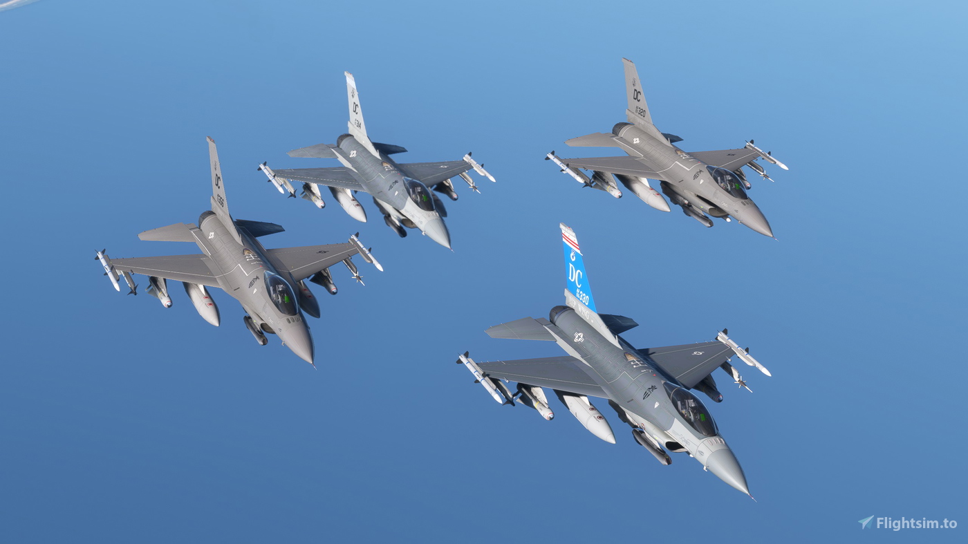 SC Designs F16C Flight Model/ Engine Mod для Microsoft Flight Simulator ...