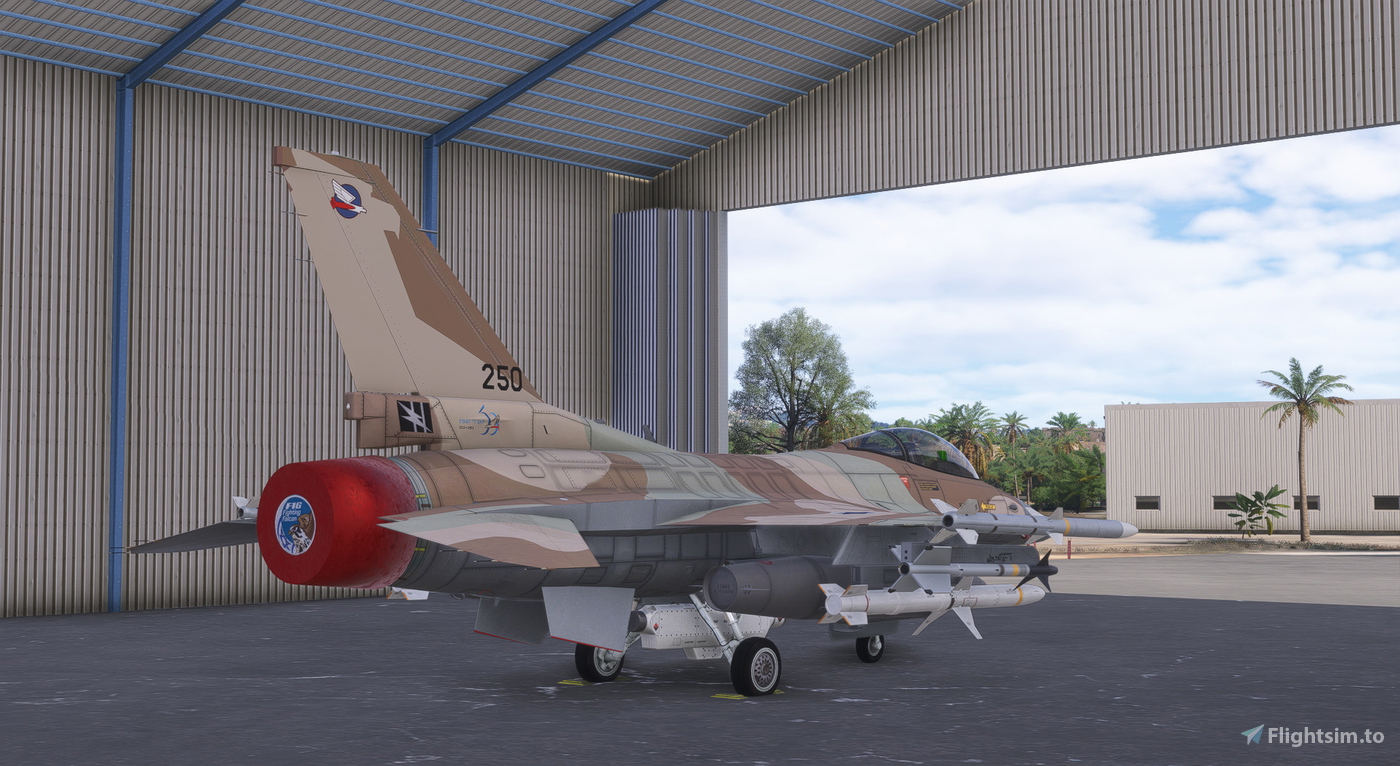 SC Designs Israeli Air Force F-16 Barak pack for Microsoft Flight ...
