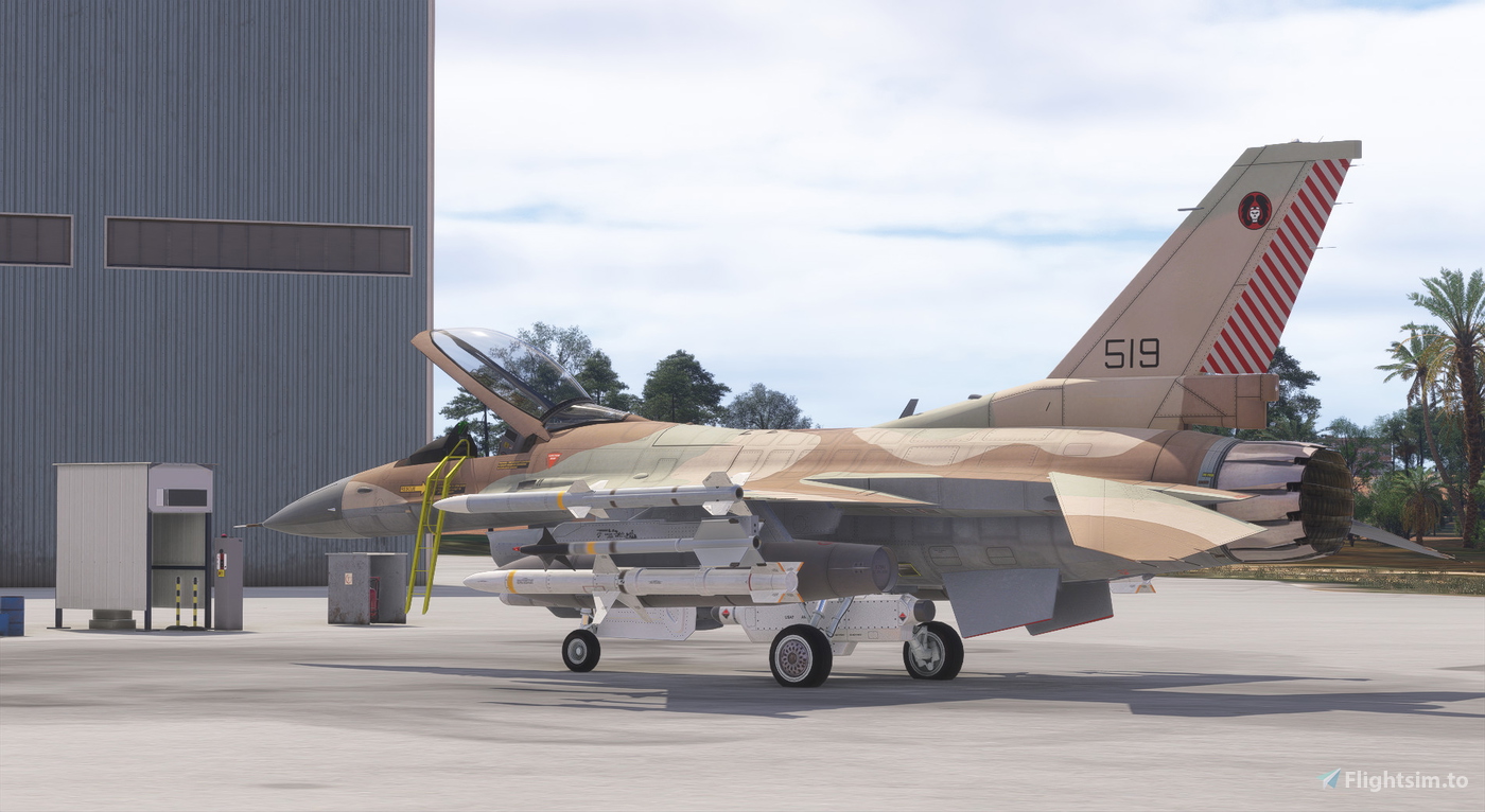 SC Designs Israeli Air Force F-16 Barak pack 对于 Microsoft Flight ...