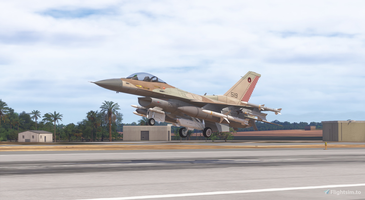 SC Designs Israeli Air Force F-16 Barak pack for Microsoft Flight ...