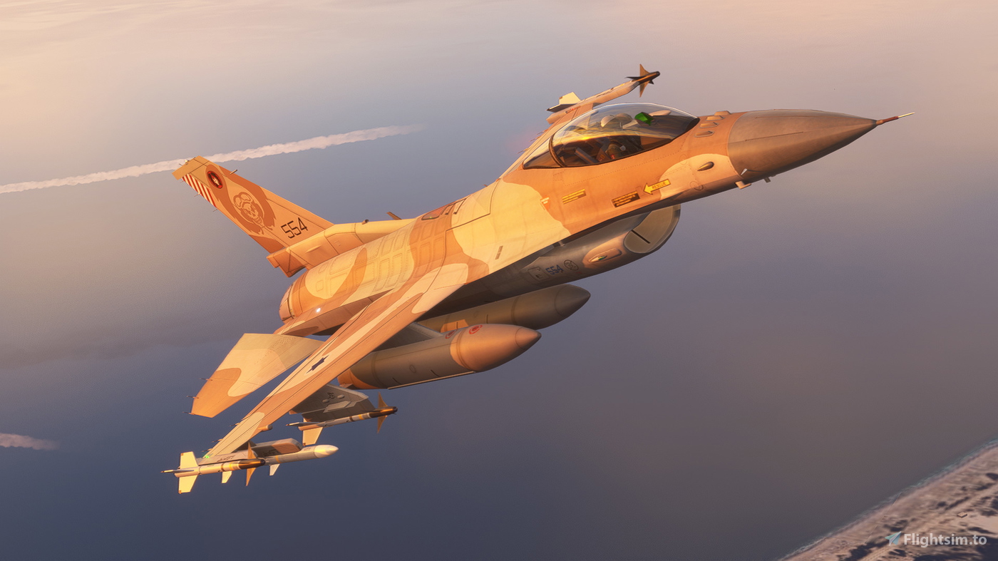 SC Designs Israeli Air Force F-16 Barak pack for Microsoft Flight ...