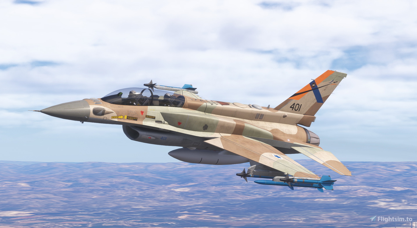 SC Designs Israeli Air Force F-16I Sufa pack 对于 Microsoft Flight ...