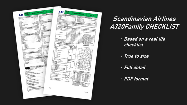 Avro RJ Complete Checklist - Braathens / BRA (BRX) для Microsoft Flight ...