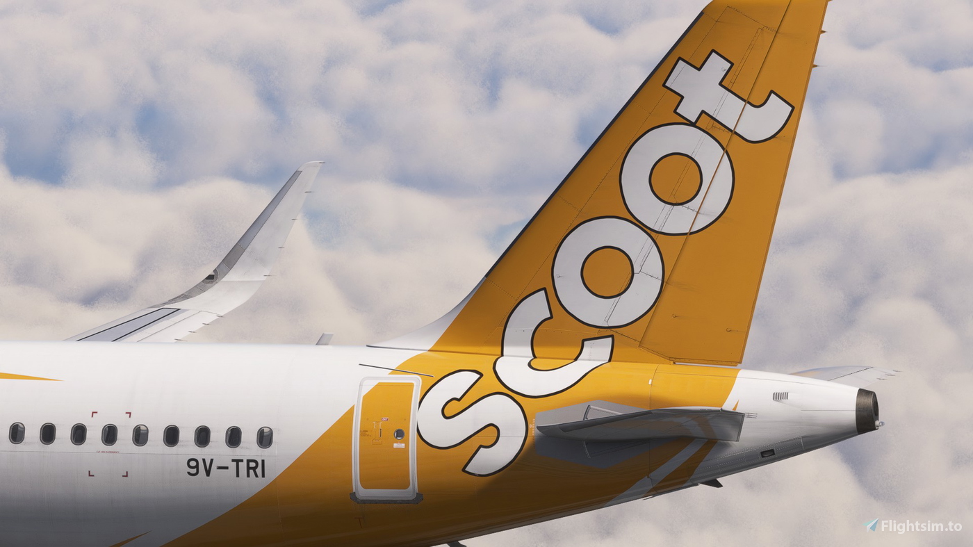 Scoot Fenix A320 (WTF/SL) w/Cabin for Microsoft Flight Simulator | MSFS