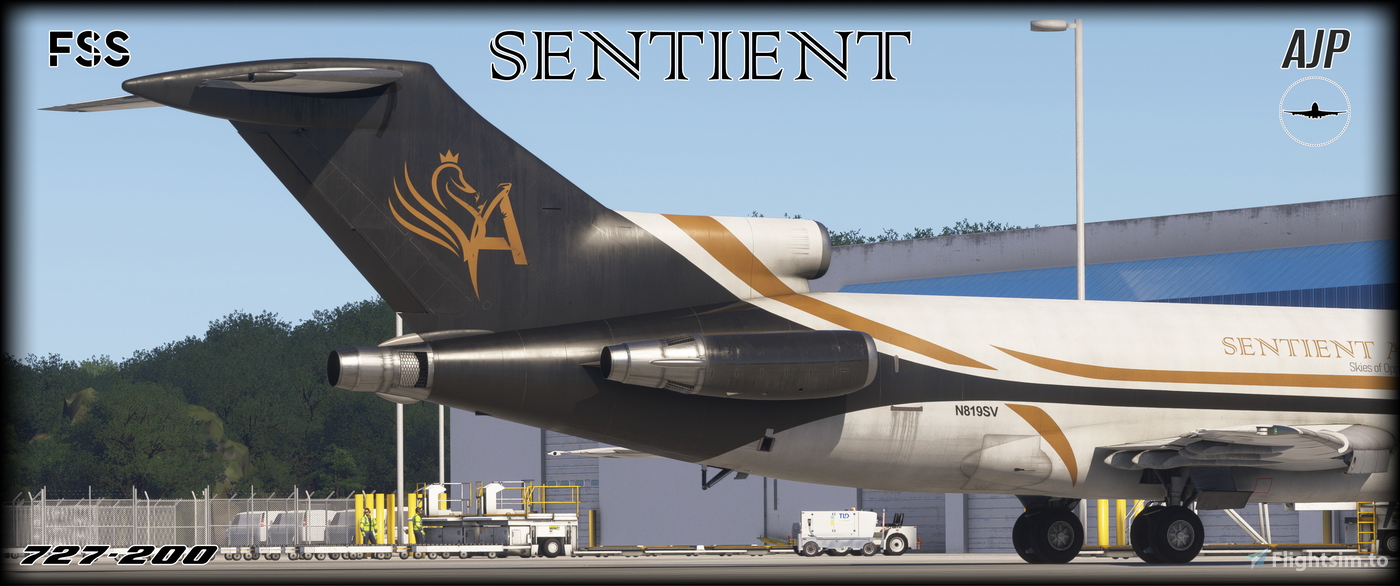 Sentient Aviation - 2-Pack - Boeing 727-200F - Fictional para Microsoft ...