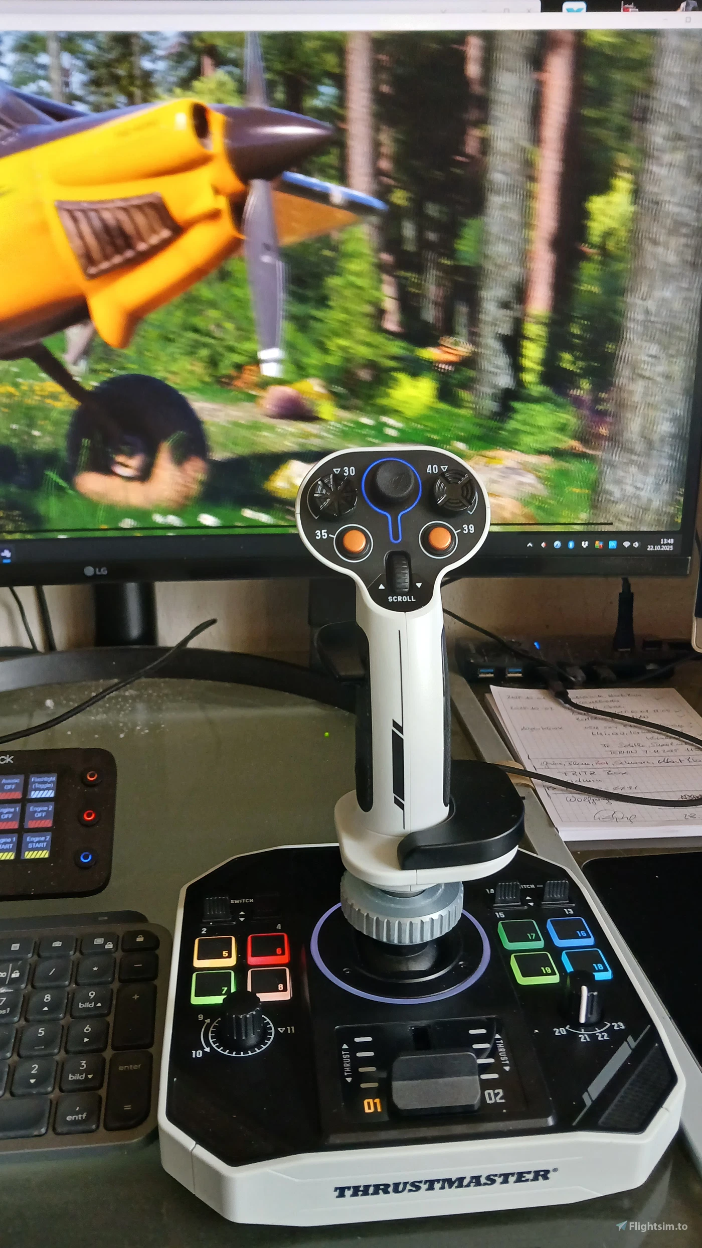 Setup for Thrustmaster SOL-R Joystick and MSFS2020/2024 for Microsoft Flight Simulator | MSFS