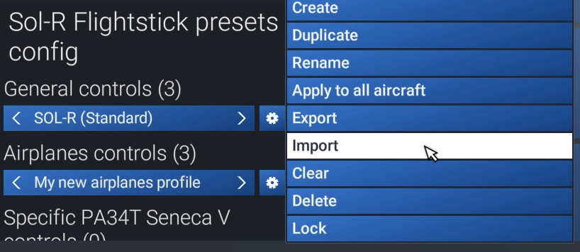 Setup for Thrustmaster SOL-R Joystick and MSFS2020/2024 for Microsoft Flight Simulator | MSFS