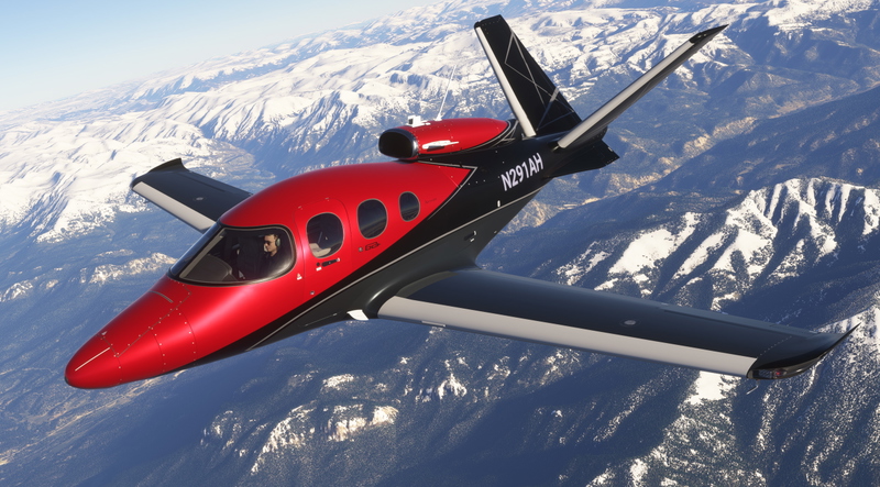 SF50 Vision Jet G2 Liveries for Microsoft Flight Simulator | MSFS