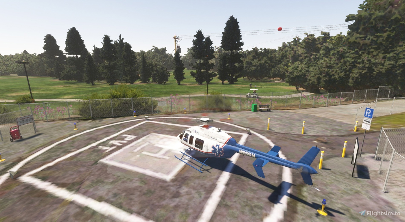 Edison Electric (SCE) Rosemead Helipad- Los Angeles, CA for Microsoft ...