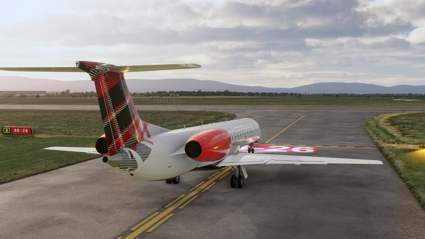 Sim Federation Loganair Embraer 145 G-SAJJ за Microsoft Flight ...