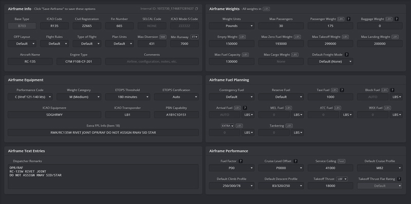 SimBrief Profiles for Microsoft Flight Simulator | MSFS | Flightsim.to
