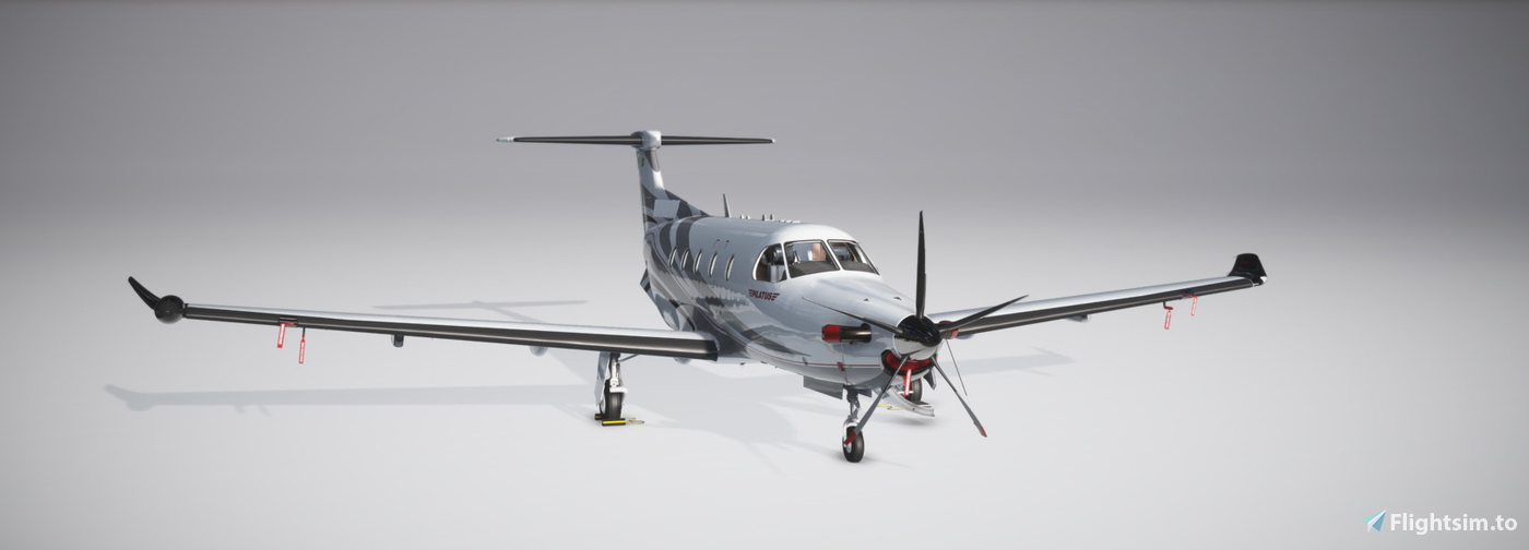 SimWorks Studios Pilatus PC–12/47 PR-CBJ VOAR Aviation のために Microsoft ...