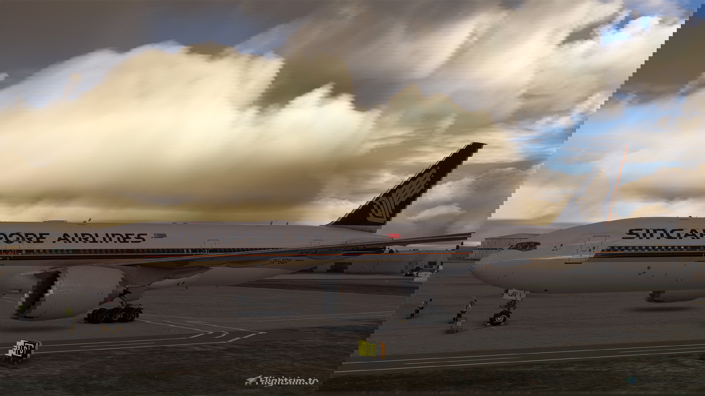 Singapore Airlines PMDG B777-200LR para Microsoft Flight Simulator | MSFS