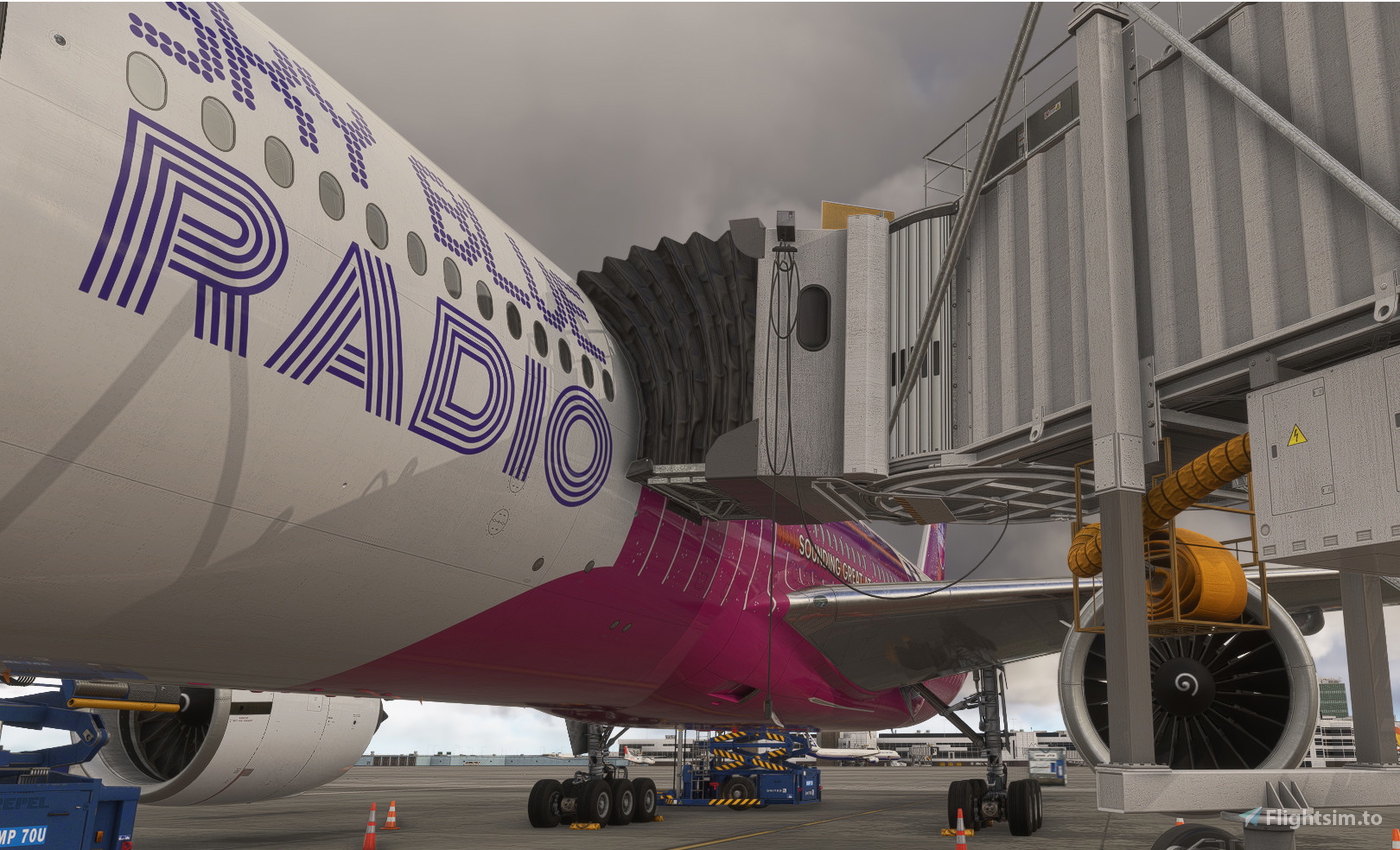 Sky Blue Radio Livery – PMDG 777-200ER for Microsoft Flight Simulator ...