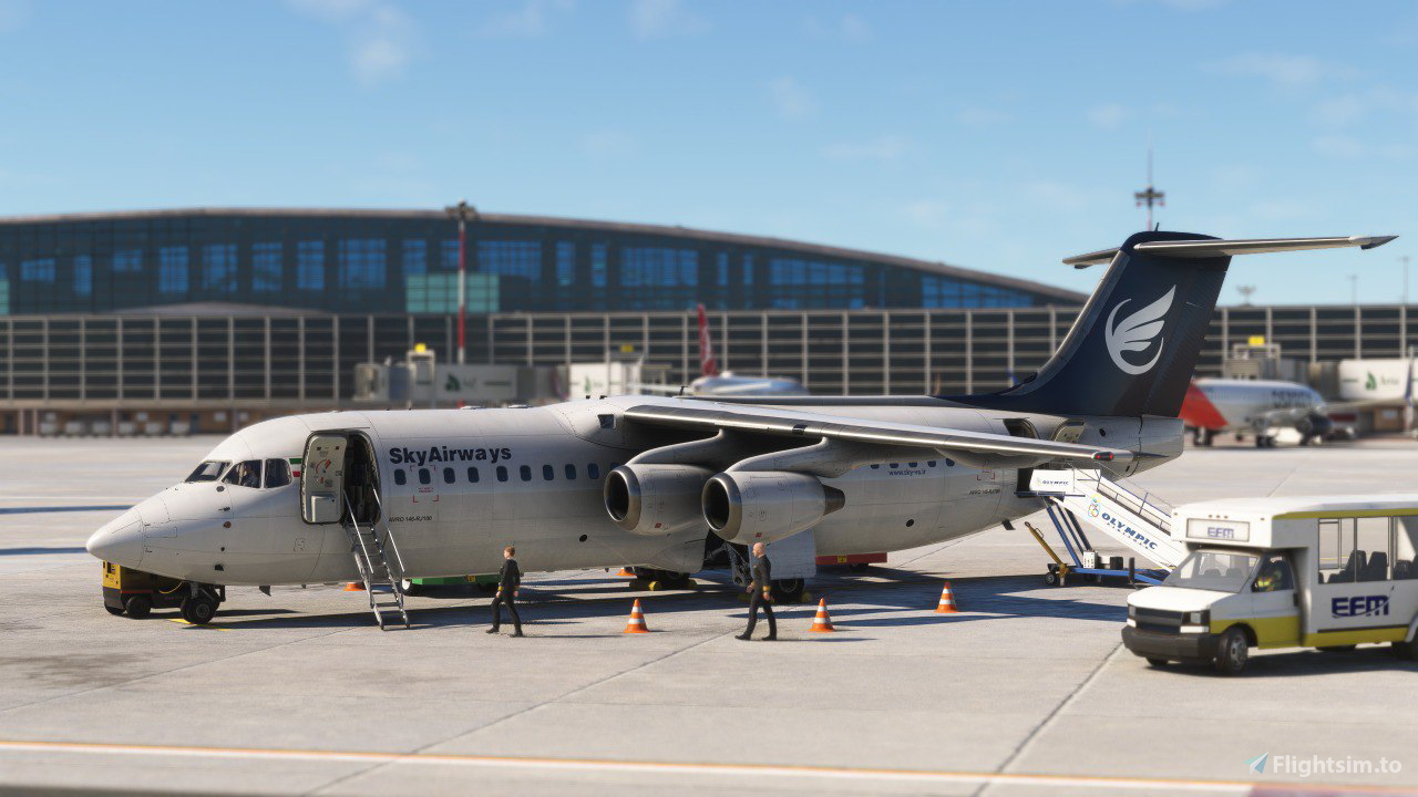 Skyairways Virtual Airlines (Ep_ahz) Just Flight Avro RJ100 for ...