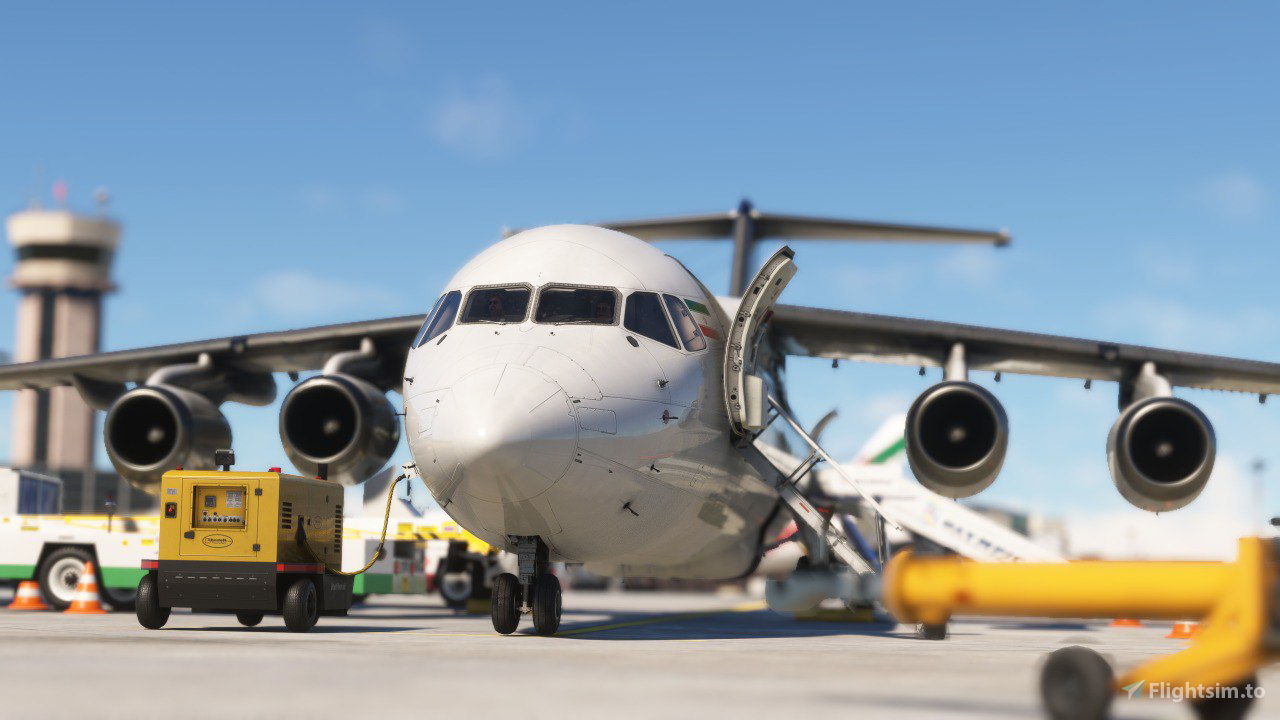 Skyairways Virtual Airlines (Ep_ahz) Just Flight Avro RJ100 for ...