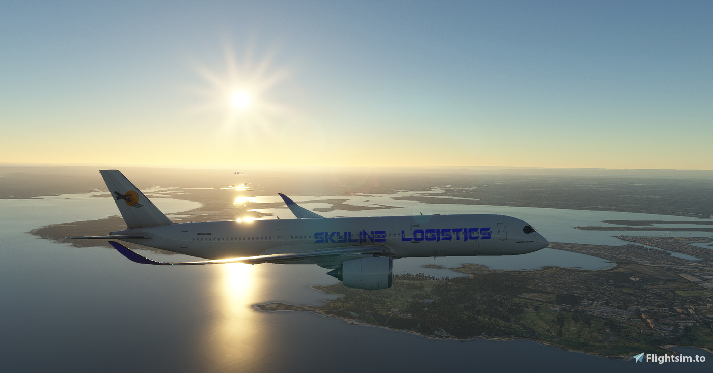 Skyline Logistics Virtual A350-900 (Tropical Cyclone) per Microsoft ...