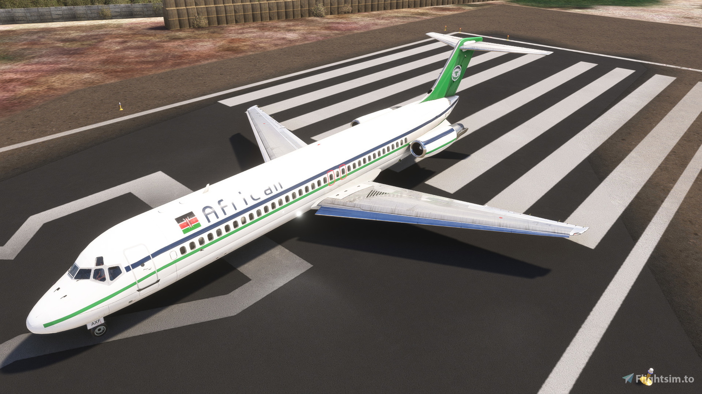 SkySimulation African Express Airways 5Y-AXF for Microsoft Flight ...